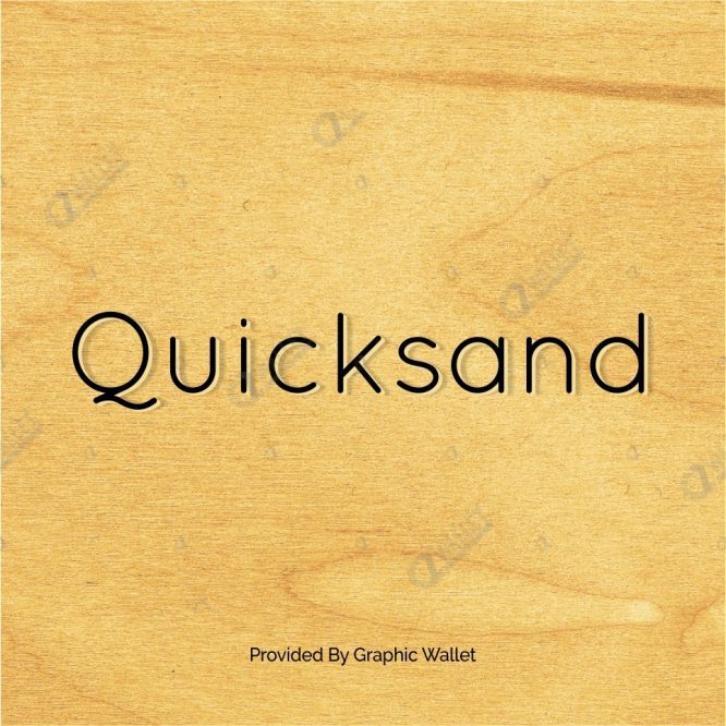 Quicksand Font