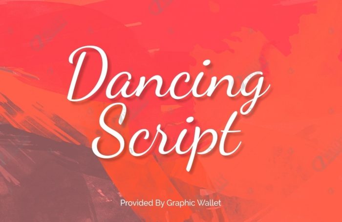 Dancing Script Font