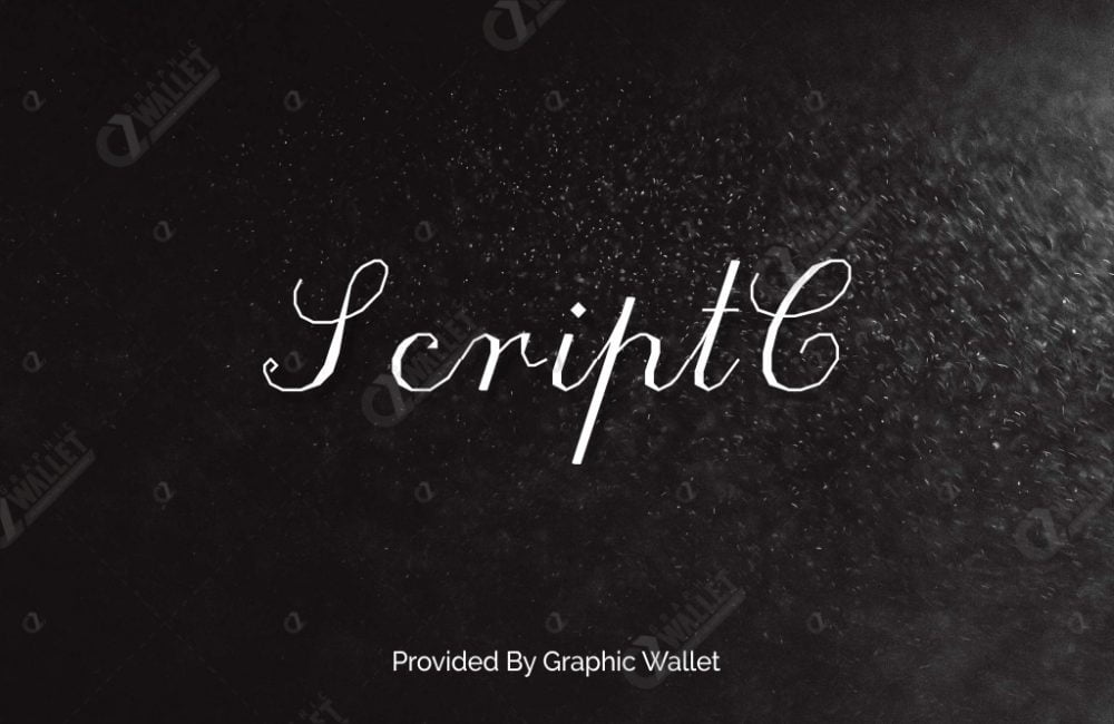 ScriptC Font