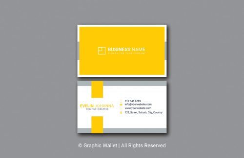 Modern Simple Premium Business Card